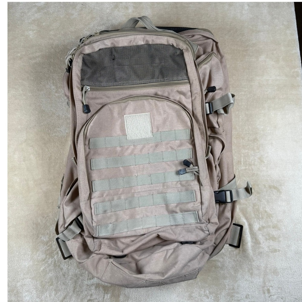 Piper Gear Tan Tactical Military Backpack Hiking Ruck… - Gem